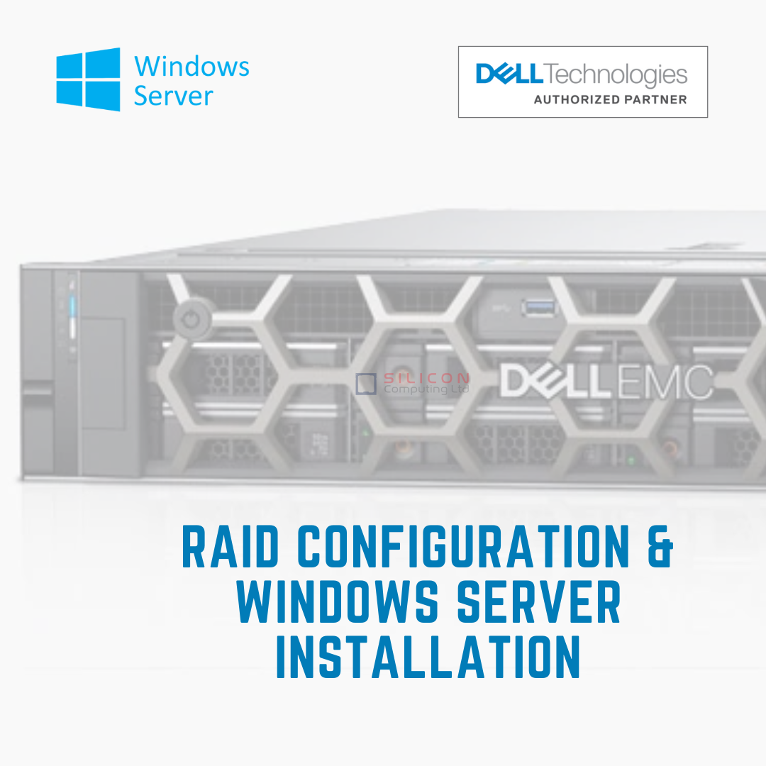 Server Raid Configuration And Windows Server Os Installation Silicon Computing Ltd